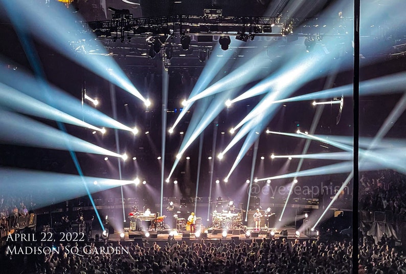 Phish CK5 Photo Canvas Print - 4/22/22 - MSG - Etsy