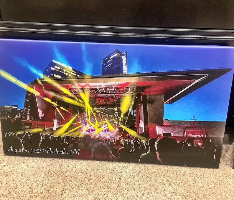 Phish CK5 Photo Canvas Print - 4/22/22 - MSG - Etsy