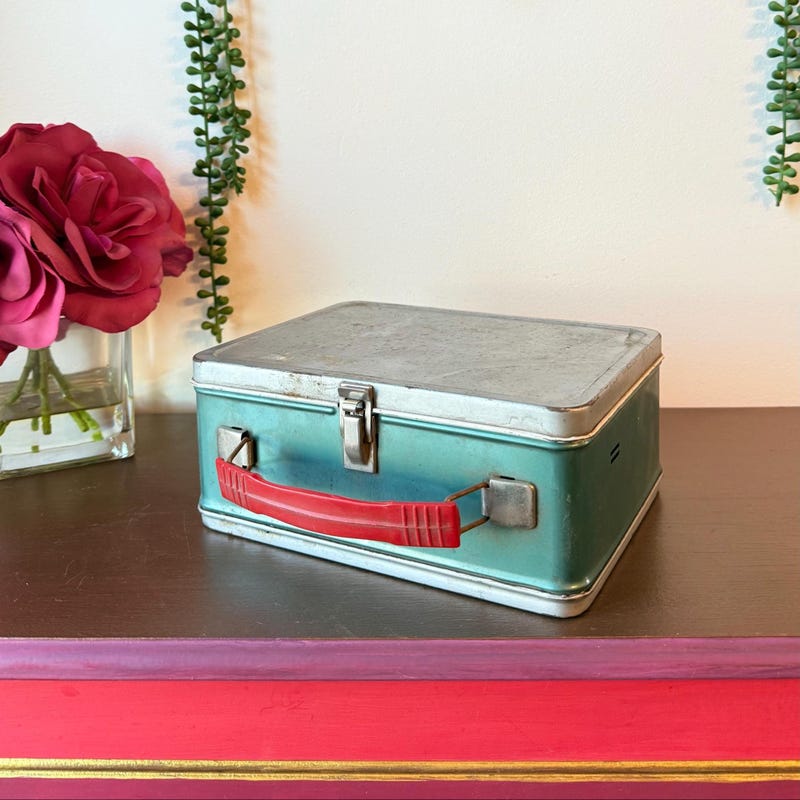 1950s Lunch Box - Etsy