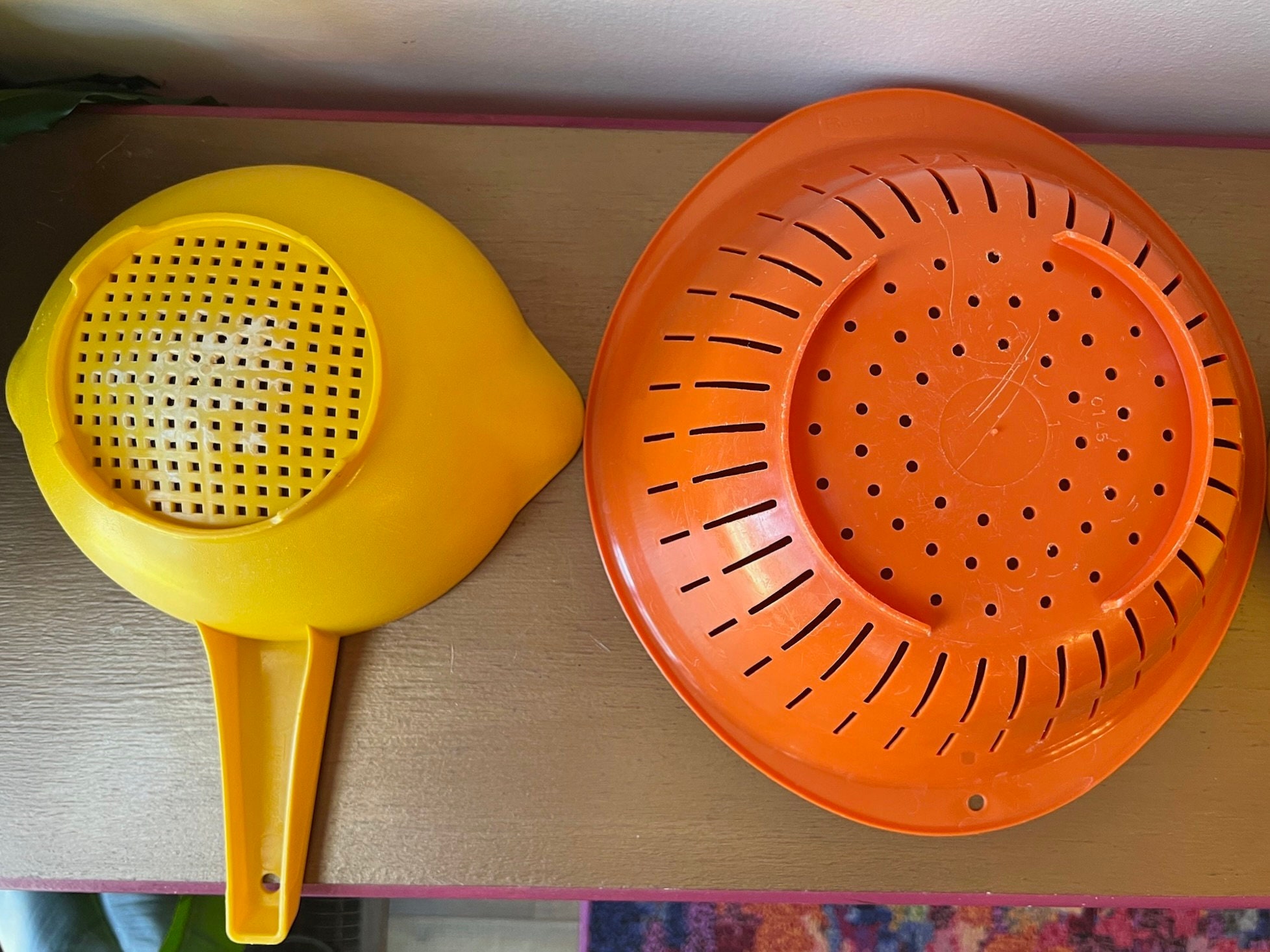 Vintage 70s Tupperware Set Yellow Tupperware Pitcher Orange 70s ...