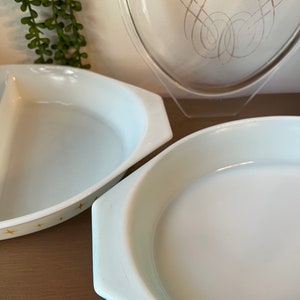 Vintage Pyrex Constellation & Promotional Princess Turquoise Baking ...