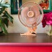 Vintage Pink Fan 6 Inch Tozai Deluxe Personal Fan Model KH-06C1 Small ...