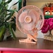 Vintage Pink Fan 6 Inch Tozai Deluxe Personal Fan Model KH-06C1 Small ...