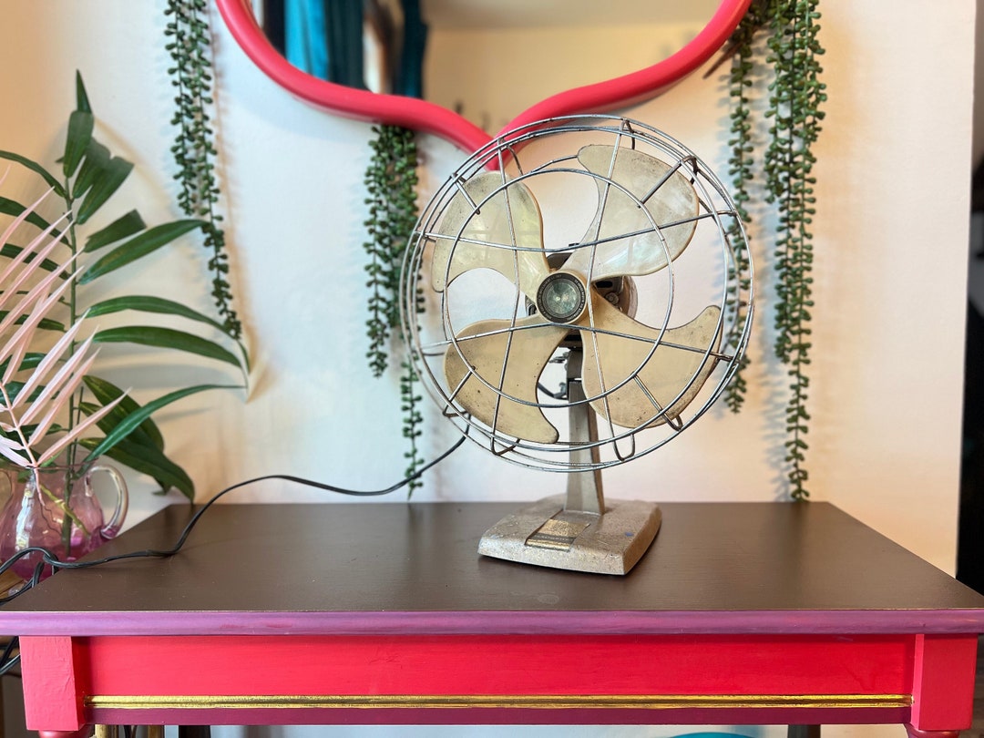 Vintage Desk Fan | Toastmaster DIV Mcgraw Edison Co. Table Fan Model No ...