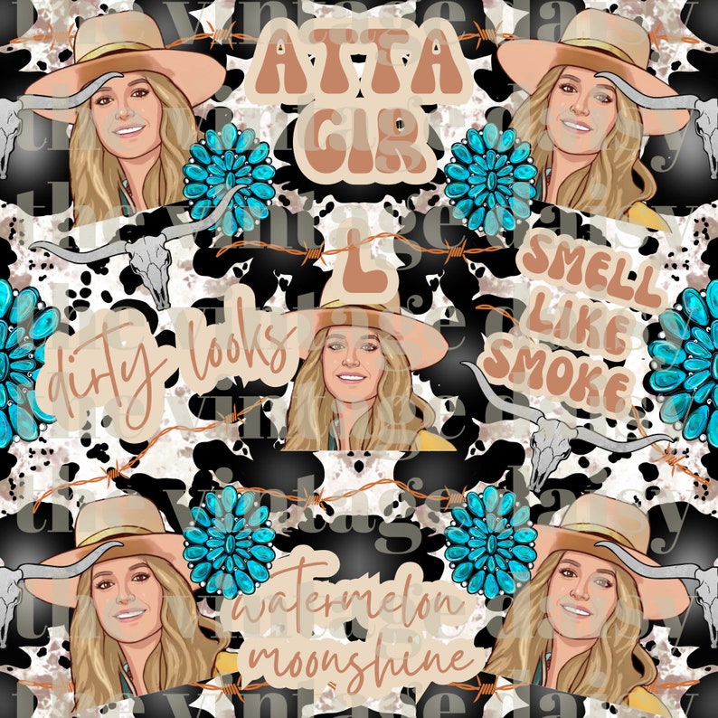 Wilson Seamless Pattern PNG File - Etsy