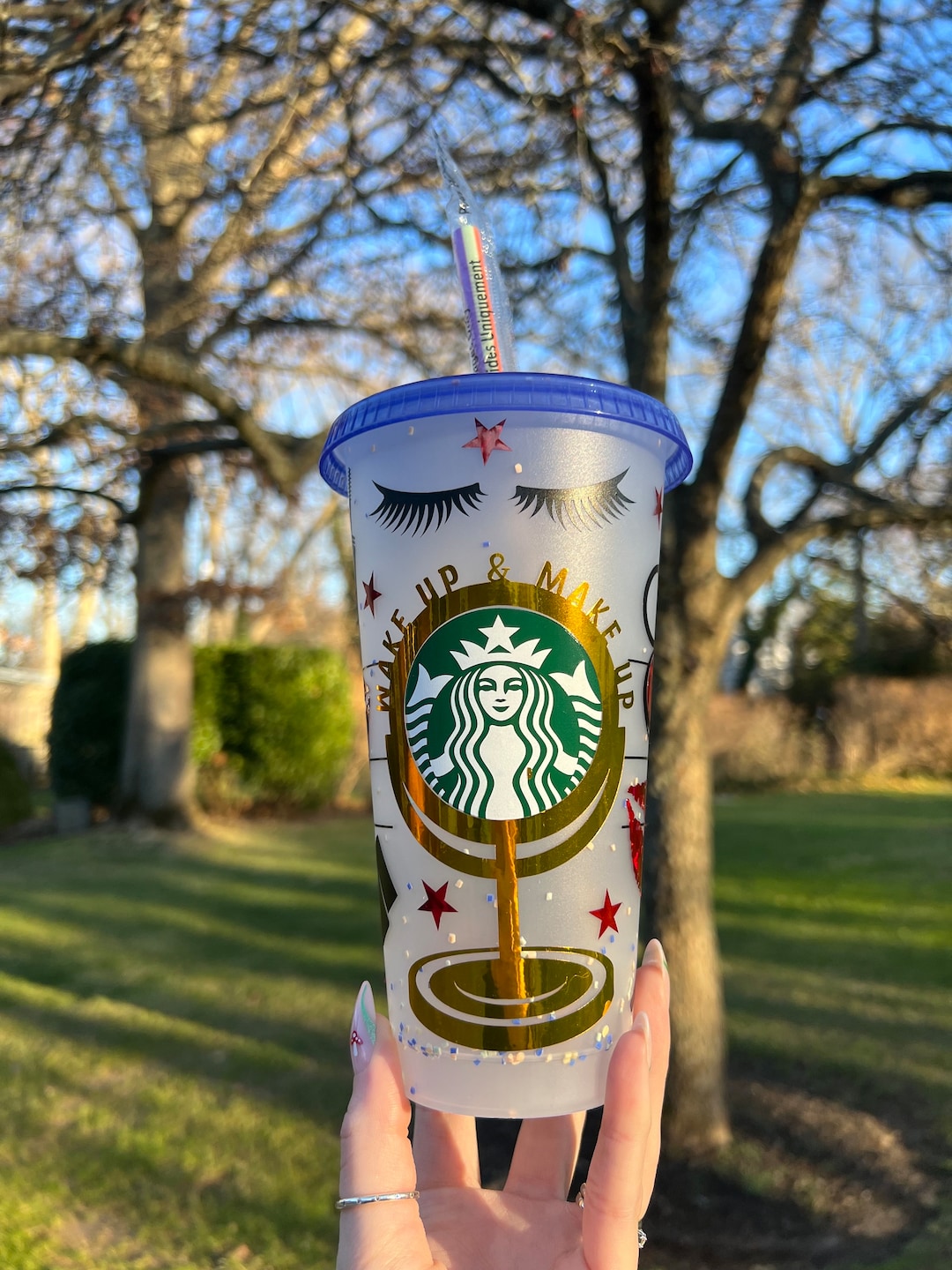 Makeup Artist Cold Cup Cosmetology Student 24OZ - Etsy