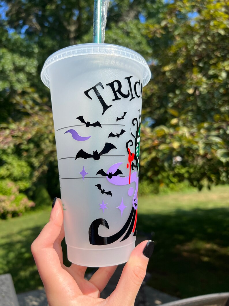 Vampire Queen Starbucks Cold Cup 24 Oz Iced Coffee Cup - Etsy