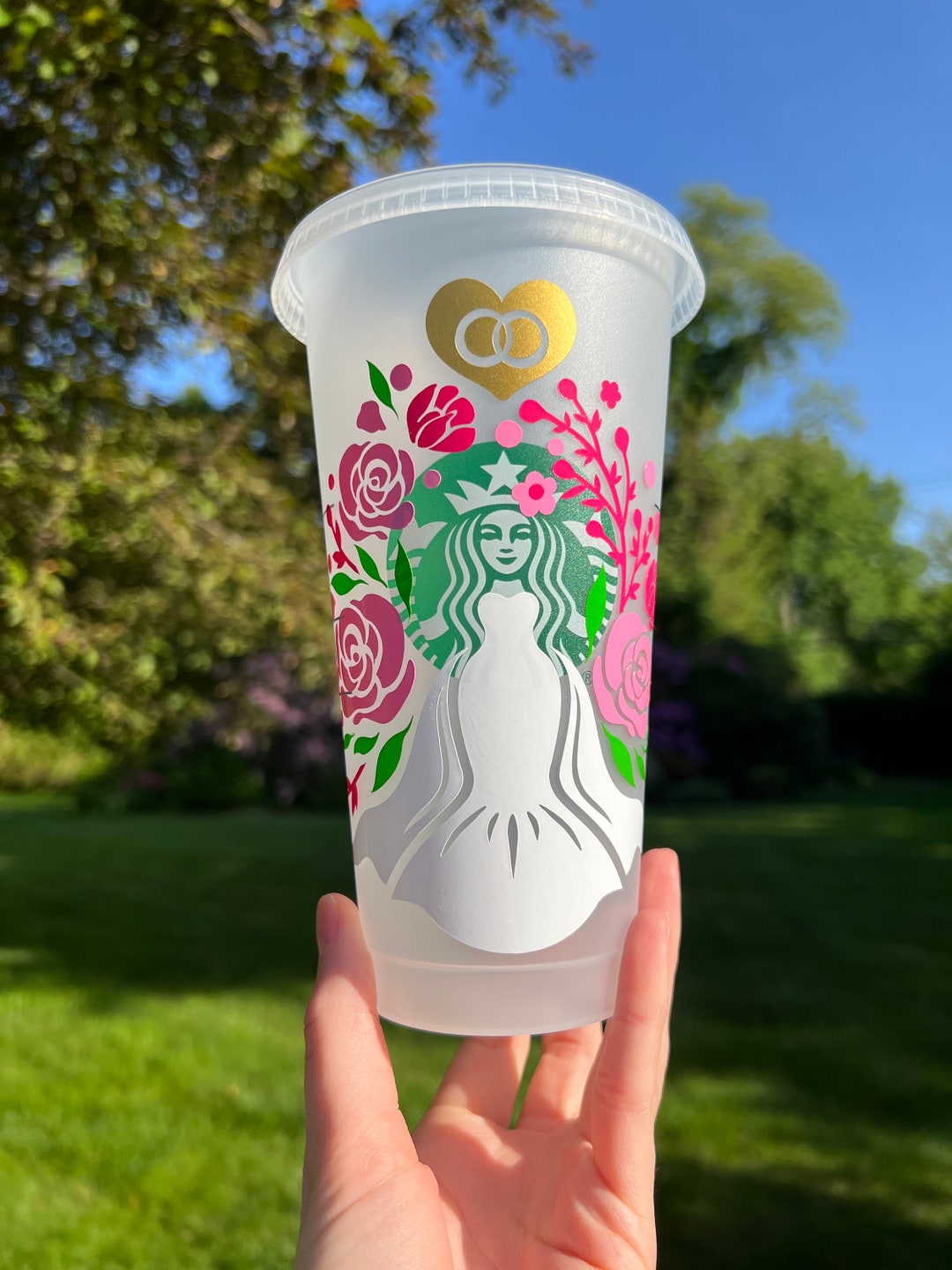 Bride Cold Cup | Personalized Bride Gift 24 OZ - Etsy