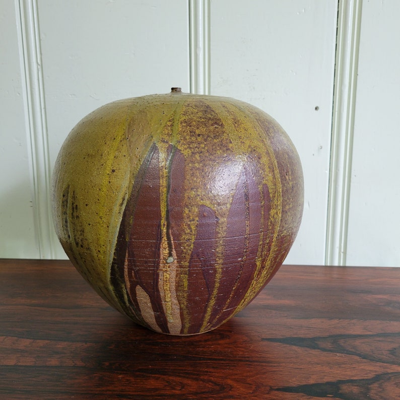 Tom Coleman NW Oregon Studio Pottery HUGE Weedpot Vase - Etsy