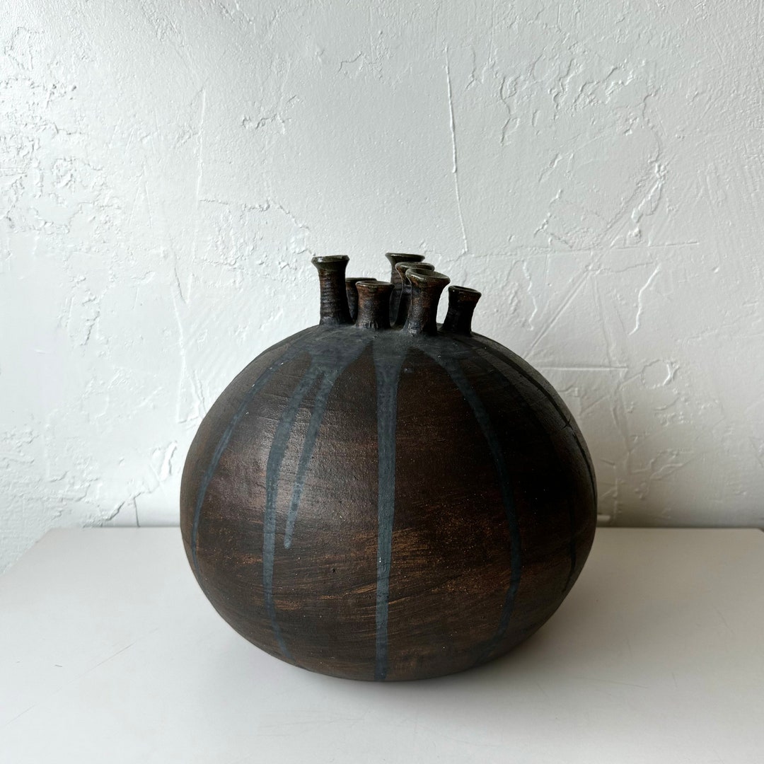 Massive 1950s Multi Spout Studio Pottery Weedpot - Etsy