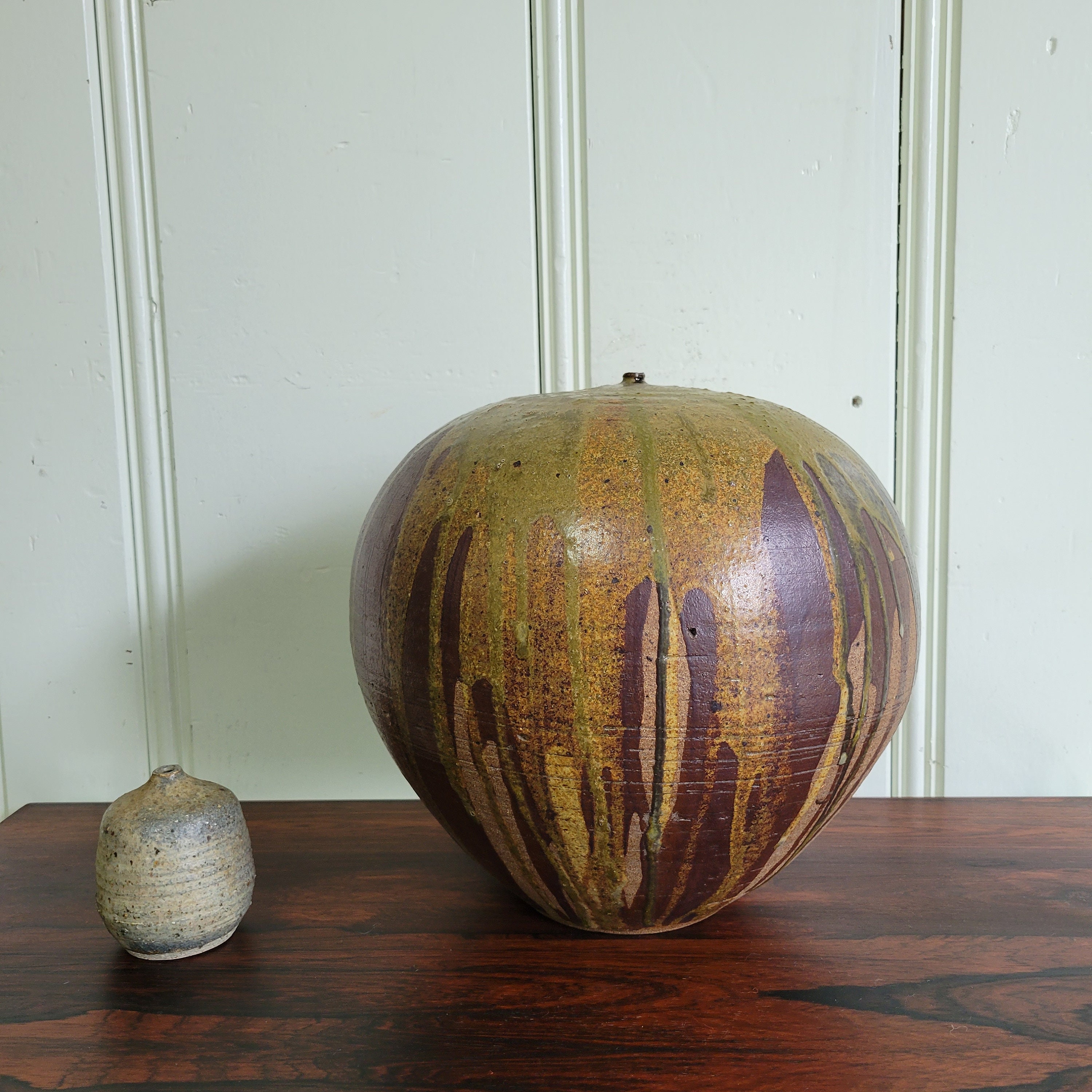 Tom Coleman NW Oregon Studio Pottery HUGE Weedpot Vase - Etsy