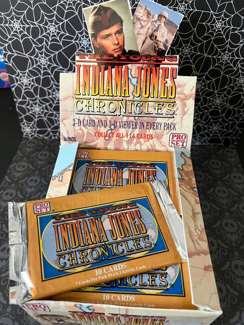 Pro Set the Young Indiana Jones Cards 1992 - Etsy