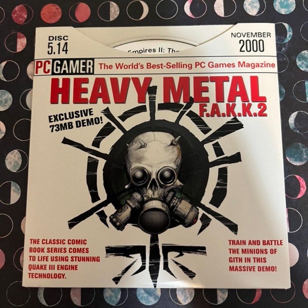 PC Gamer Magazine November 2000 Volume 5 No. 14 Edition Demo Disc Only ...