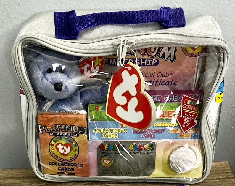 Ty Beanie Babies Official Club Kit: Platinum Edition - Etsy