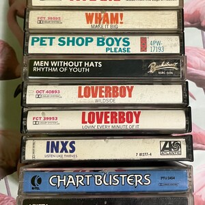 Pop Cassette Tapes 80s and 90s - Etsy