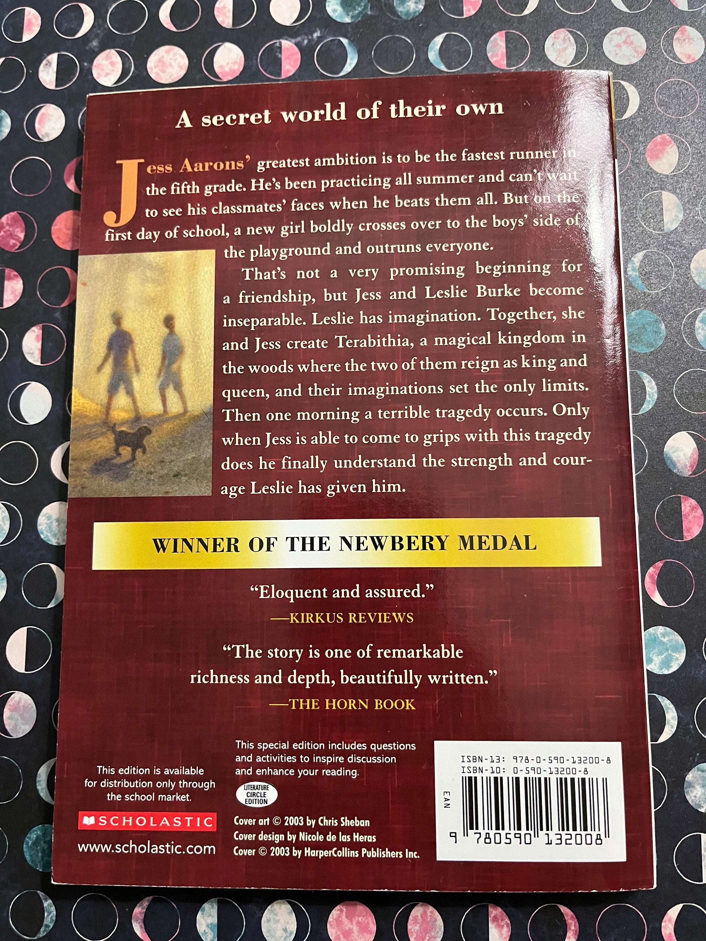 Bridge to Terabithia by Katherine Paterson - Etsy