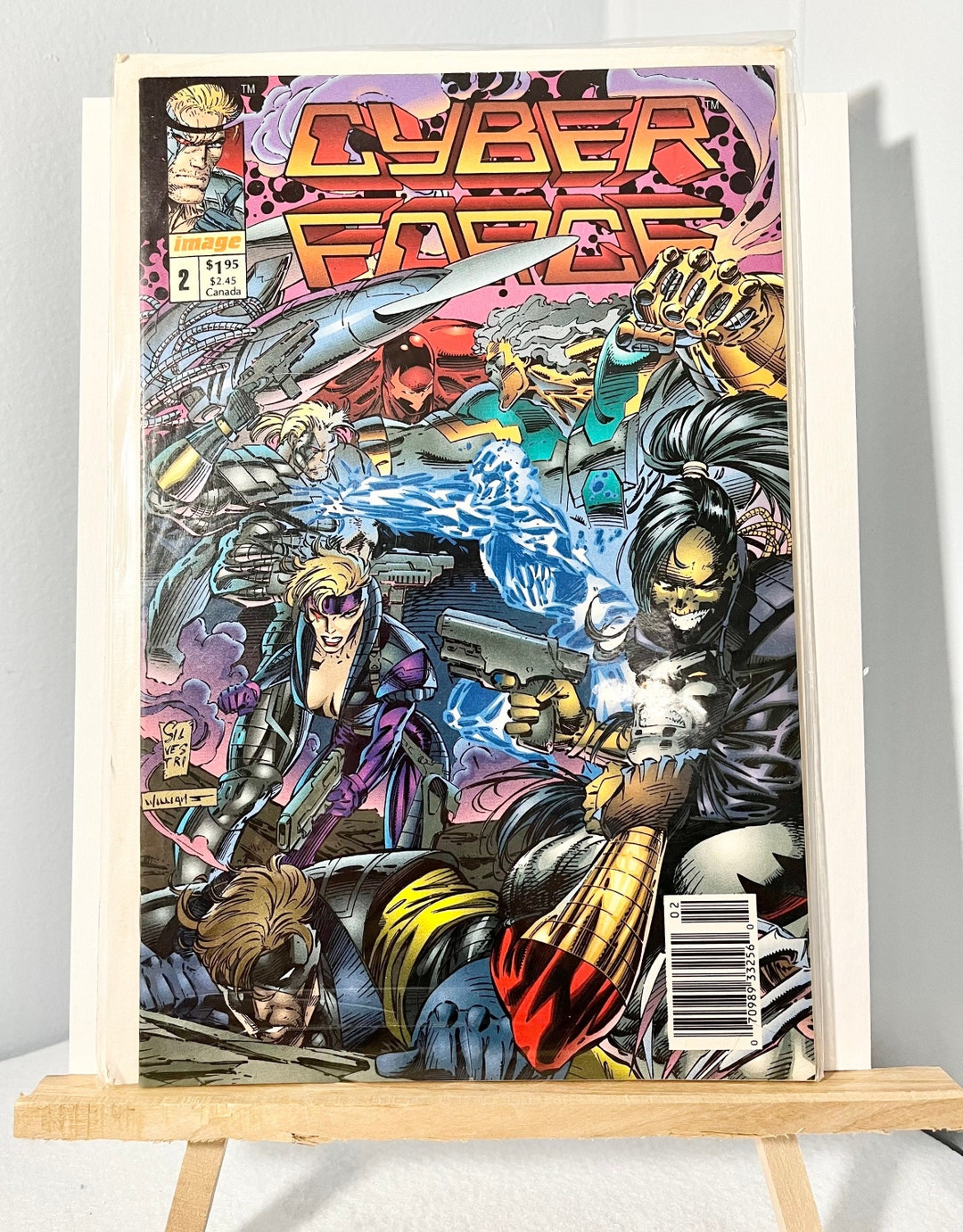 Cyber Force #2 1993 - Etsy