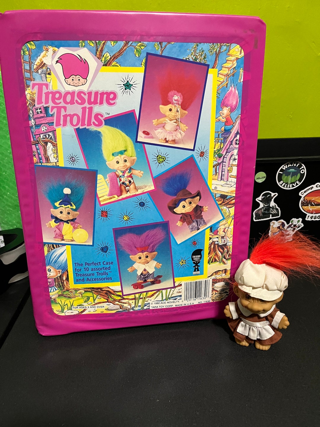 Vintage 1992 Treasure Trolls Case - Etsy