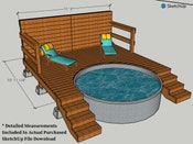 Underwater Pool Stool Plans Digital Download - Etsy Canada