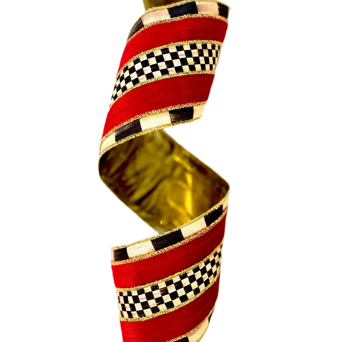 Authentic Mackenzie-childs Ribbon Courtly Regal Christmas - Etsy