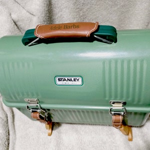 Stanley Lunch Box 9.4 Lt 10 Qt Personalized Leather Accessory. A Good ...