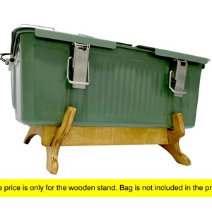 Stanley Lunch Box Stand Table 10 Qt 9,4 L Compatible Protective Wooden ...