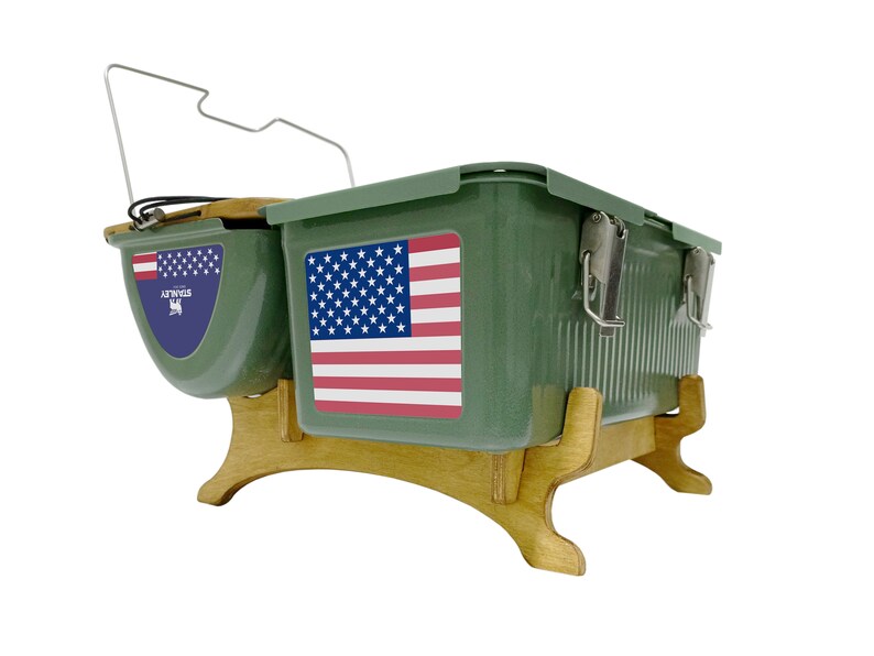 Stanley Lunch Box 10 Qt 9.4 Lt America Flag Label - Etsy
