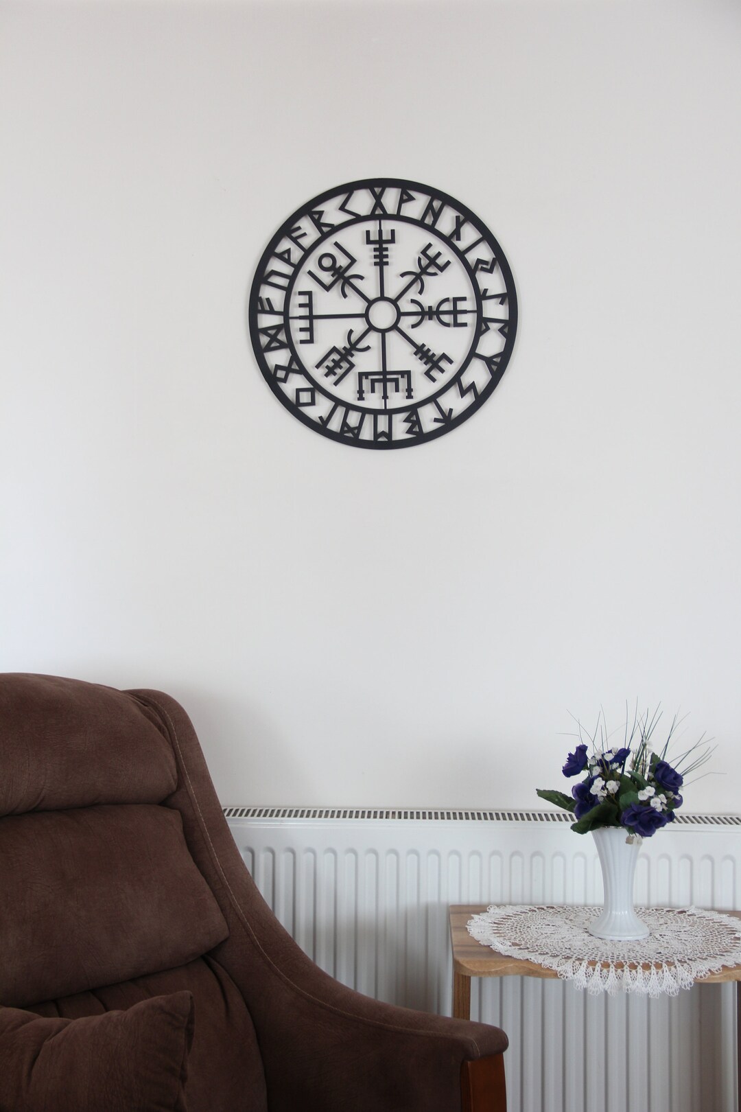 Vegvisir Wayfinder Symbol Wall Art Decor - Etsy