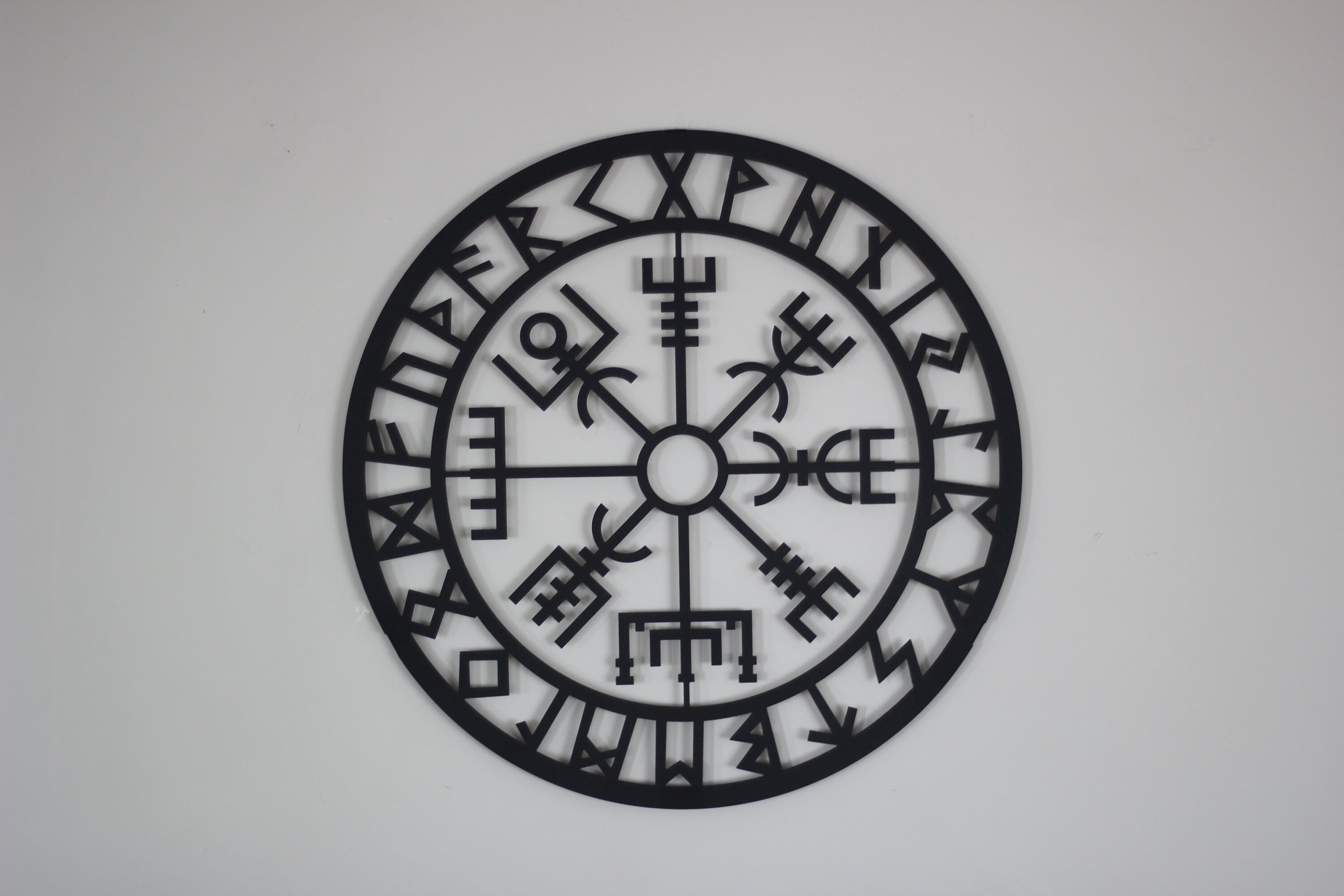 Vegvisir Wayfinder Symbol Wall Art Decor - Etsy
