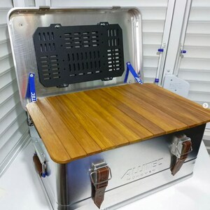 Organizer Set of Four High Quality Portable Camp Box, 48L Weatherproof ...