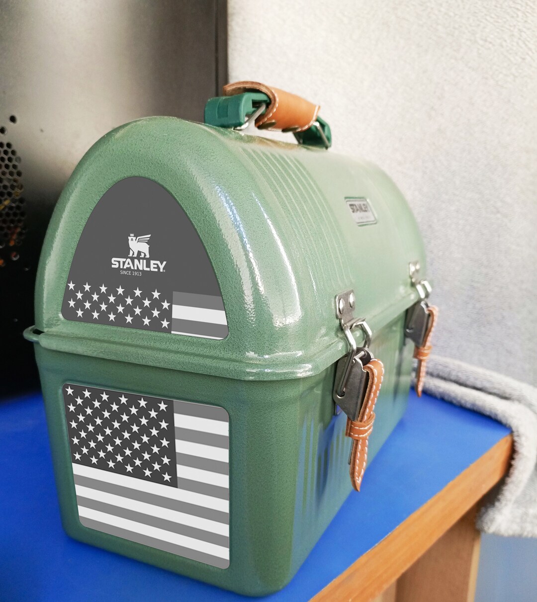 Stanley Lunch Box 10 Qt 9.4 Lt America Flag Label - Etsy