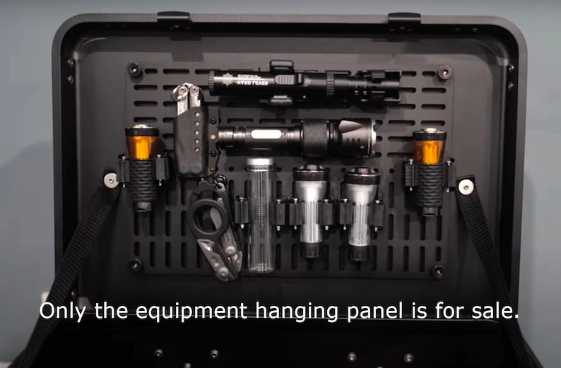 Personalized Equipment Hanging Panel Camp Equipment Hanger Metal Grid ...