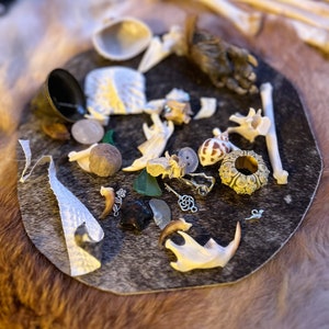 Osteomancy Bone Throwing Set With Over 25 Pieces - Etsy