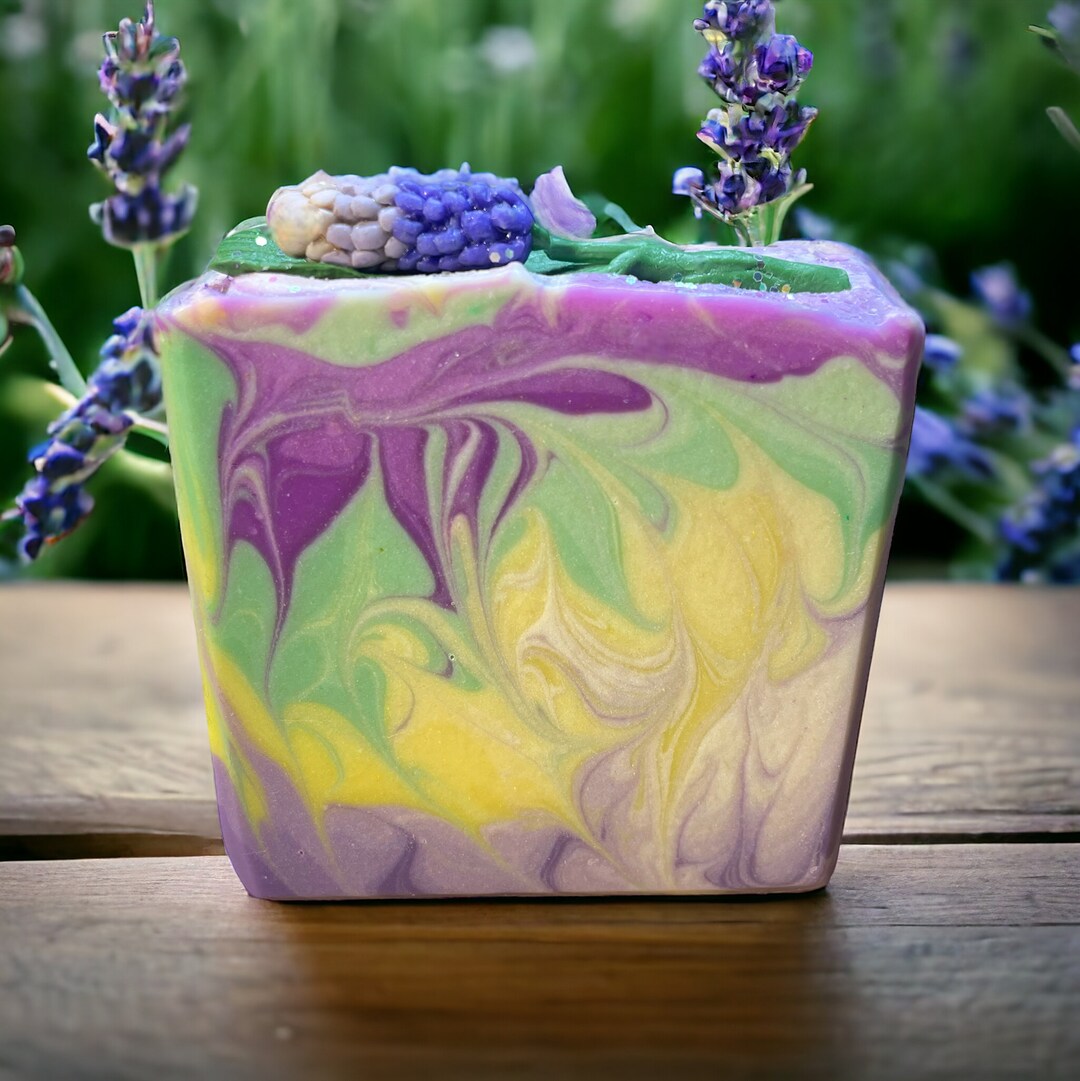 Lavender Woods | LARGE Size Artisan Soap|1 BAR| 7.5oz. - Etsy