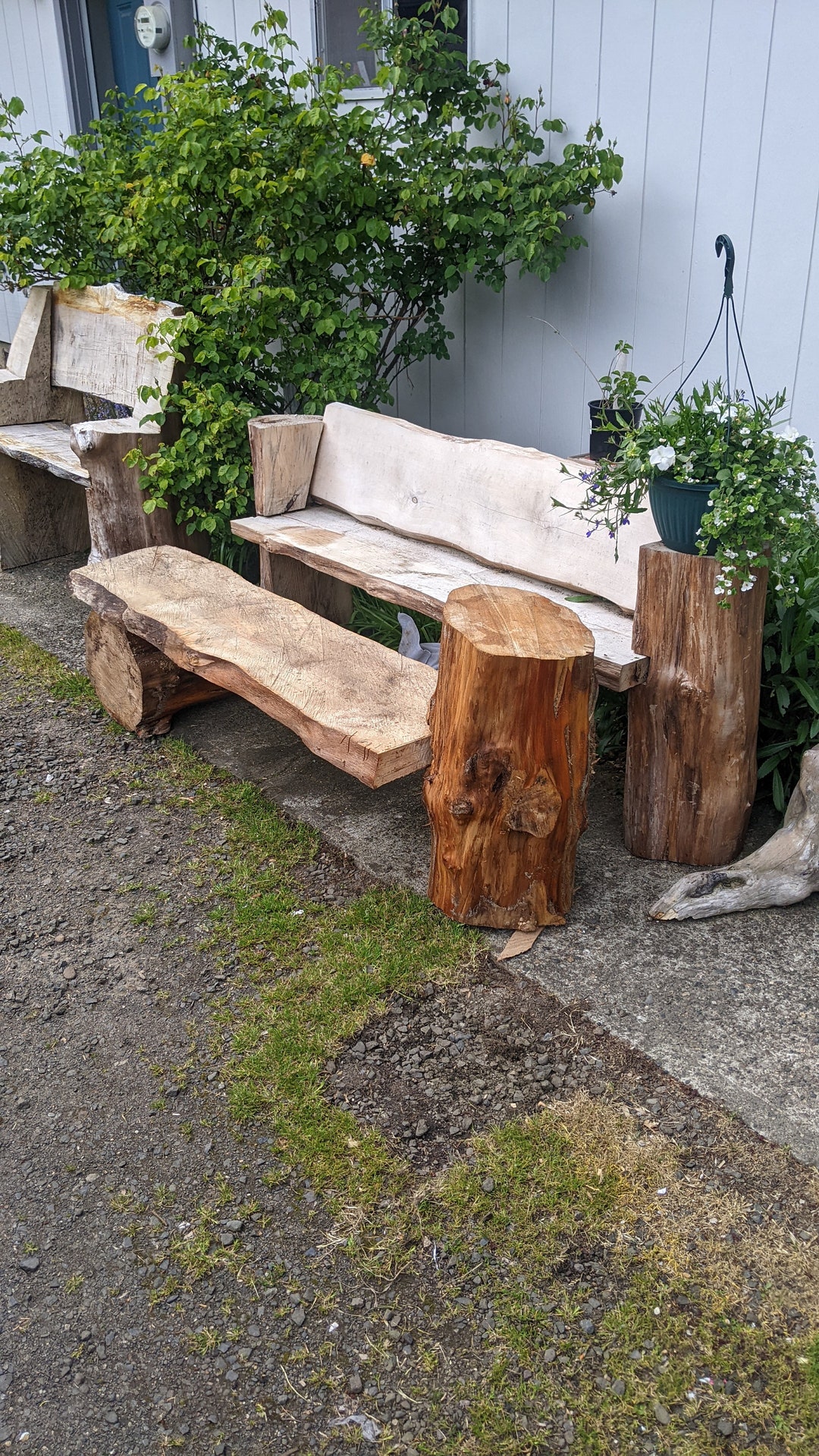 Live Edge Outdoor Bench/furniture - Etsy