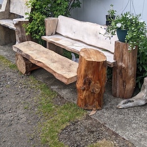 Live Edge Outdoor Bench/furniture - Etsy