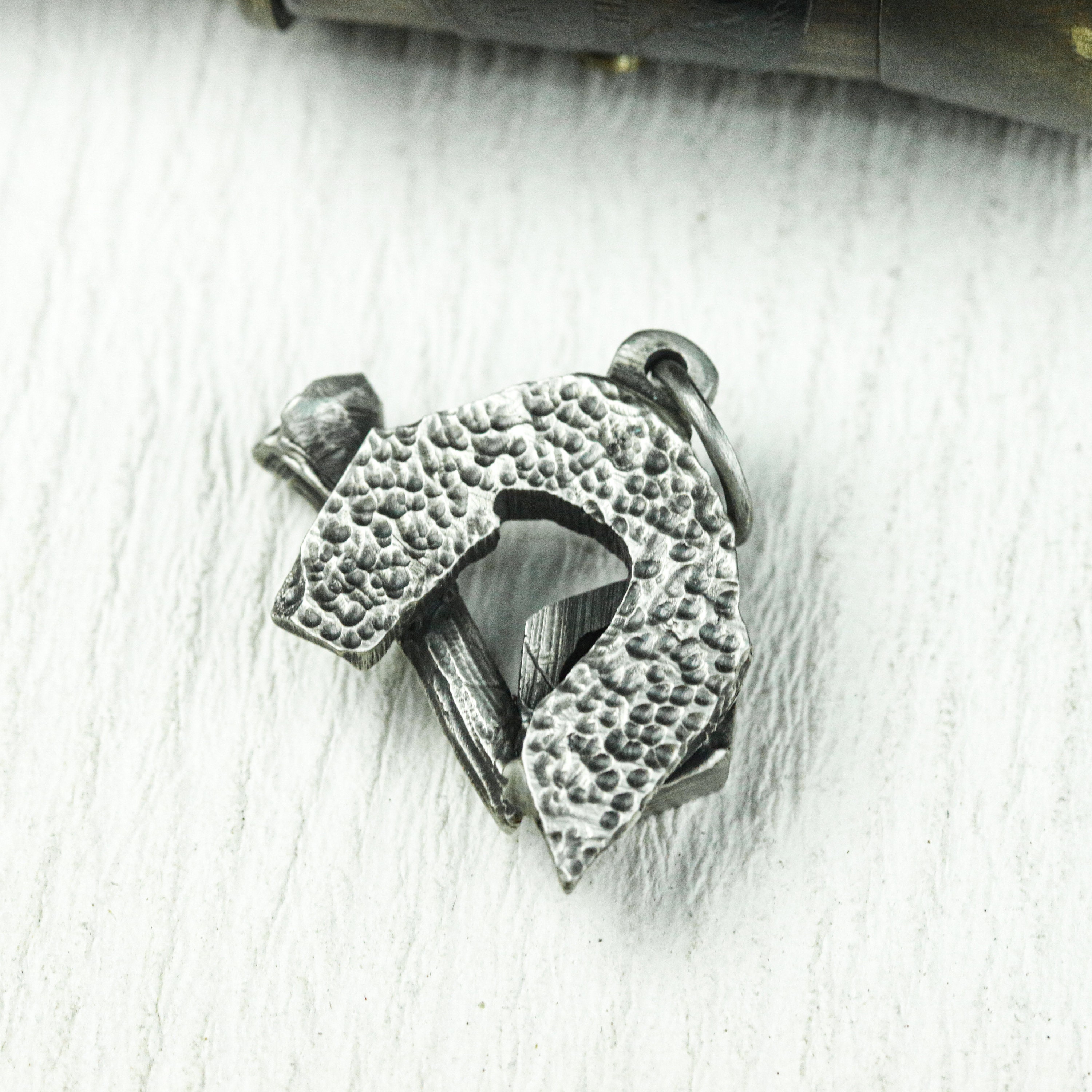 Magnetic Rivets and Screws, Industrial Design Unique Silver Pendant ...