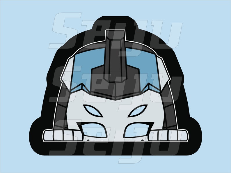 Solstice Chibi Robot Sticker | 2 Inch Die-cut | Glossy Vinyl Sticker ...