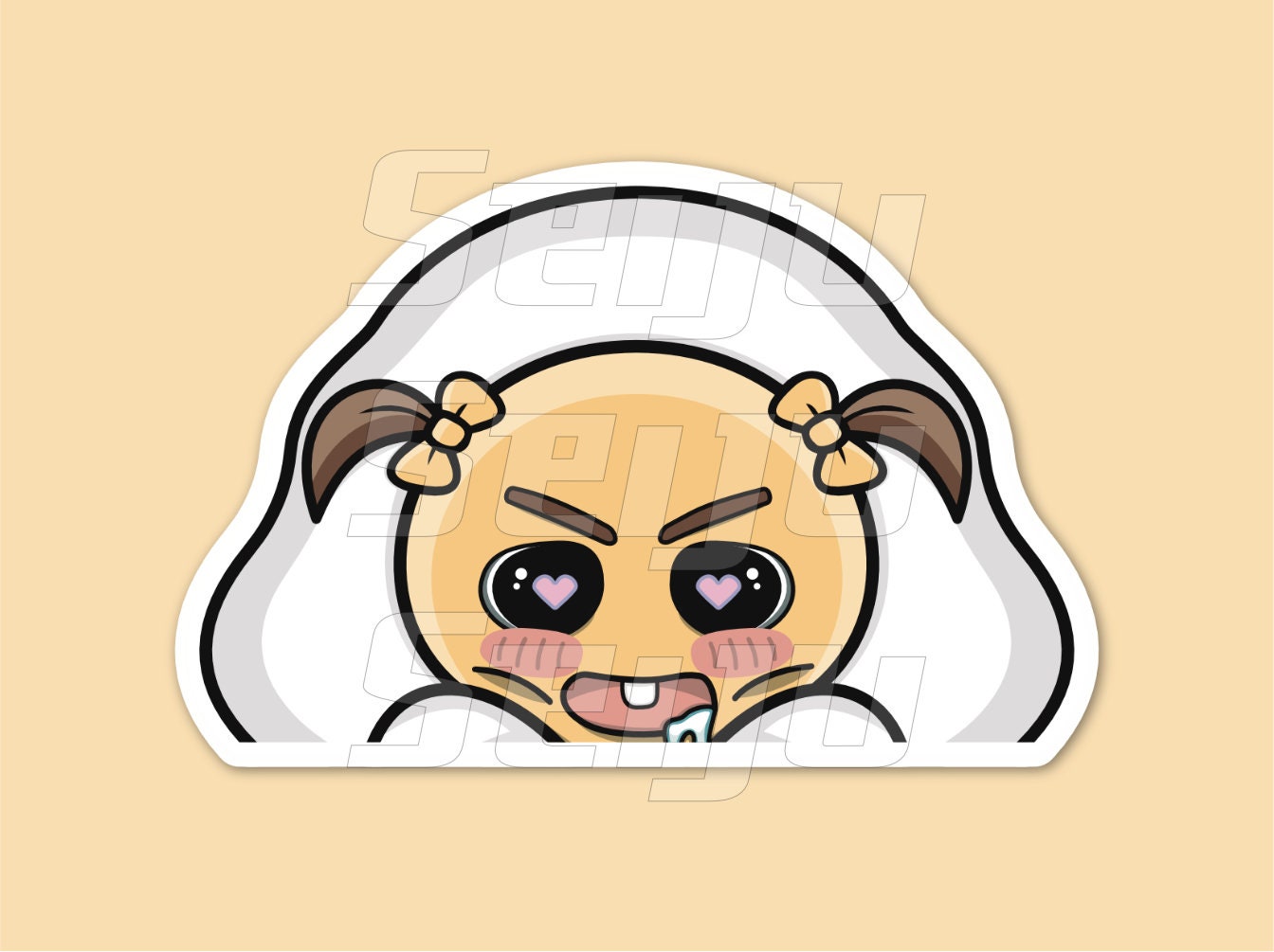 Tama Sticker Kawaii Egg Die-cut Vinyl Sticker Cute Laptop Sticker ...