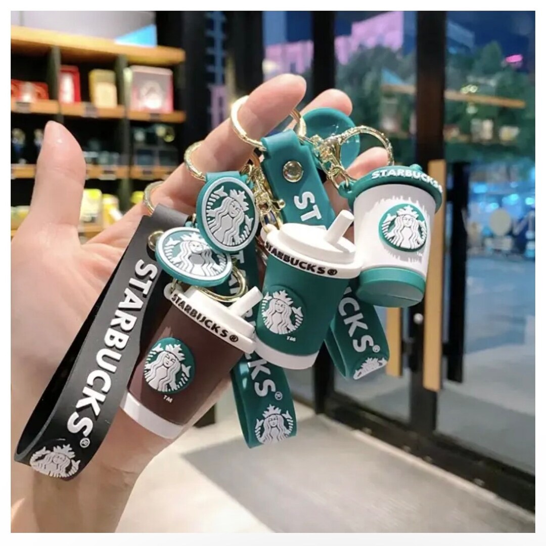 Starbucks Keychain/keyring - Etsy