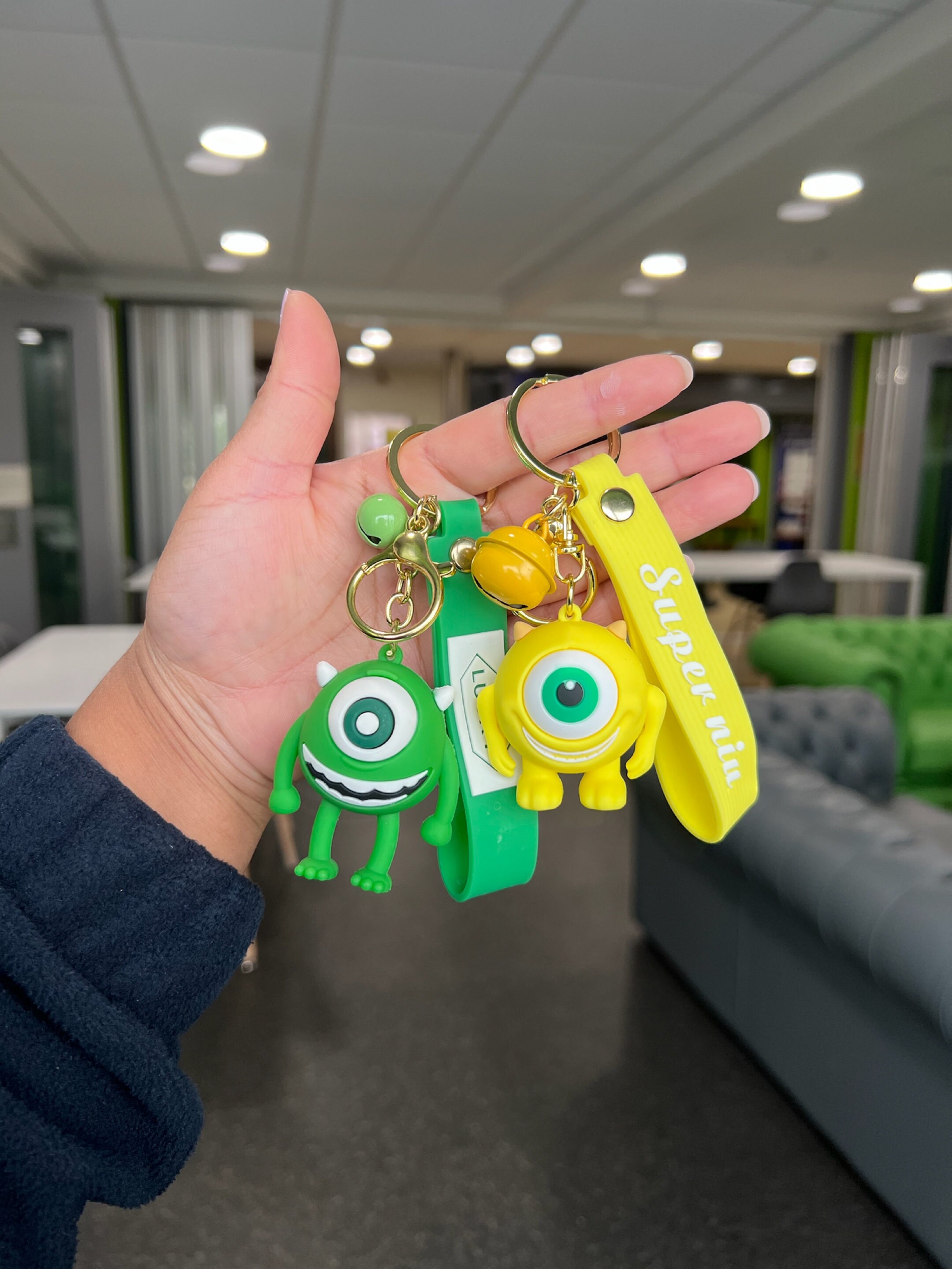 Mike Wazowski Keyring - Etsy