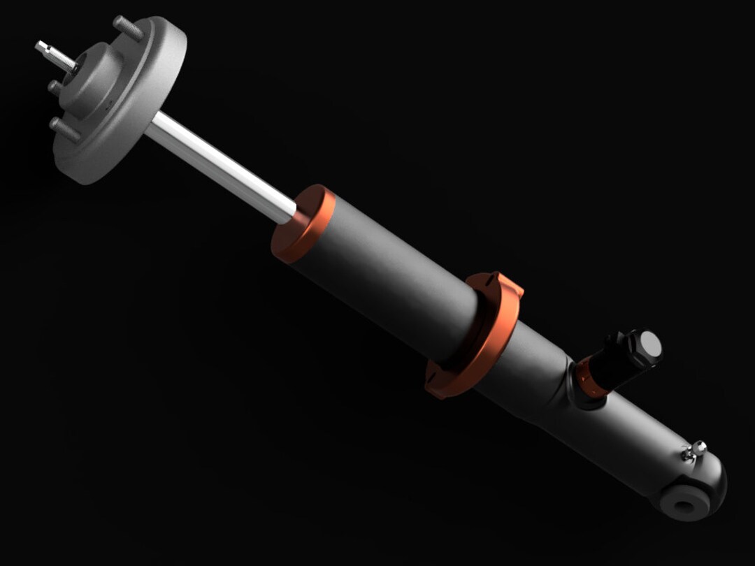 Bronco Raptor Braptor Front Shock 3D Scan and Solid Files - Etsy