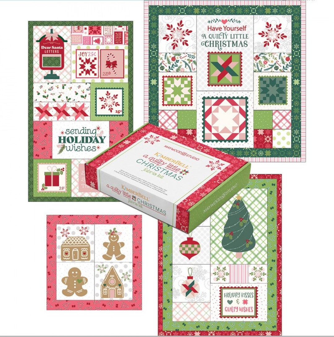 Kimberbell A Quilty Little Christmas Fabric Kit - Etsy
