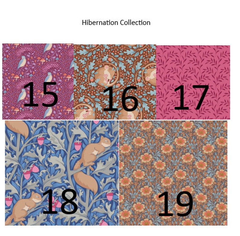 Tildas World Toiletry Bags in Three Sizes Pattern Instructions With ...