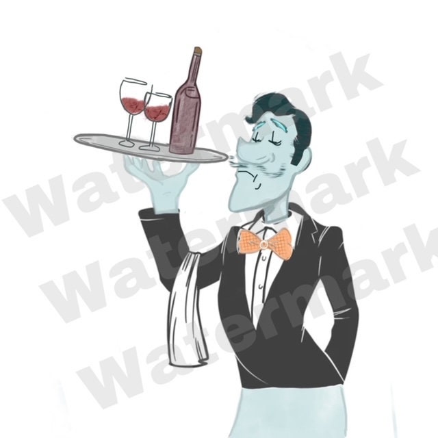 Transylvania Sommelier Digital Download Pack/ Ghost Butler PNG Image - Etsy