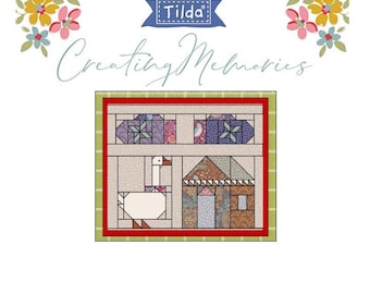 Tilda Table Runner Tildas World Winter Creating Memories Santa's Sleigh ...