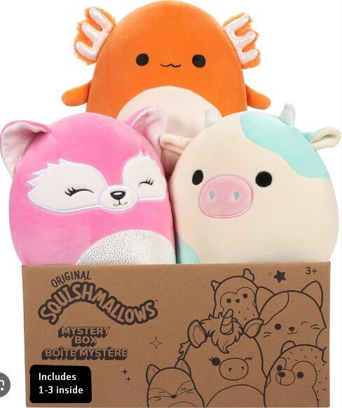 Squishmallow Mystery Box, Kids Surprise Box - Etsy