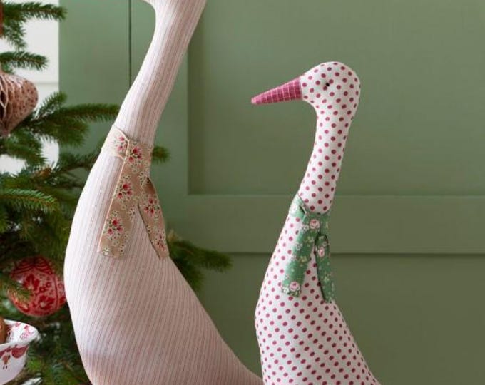 Tildas World Geese Home Decor Stuffed Figure Pattern Instructions Kit ...