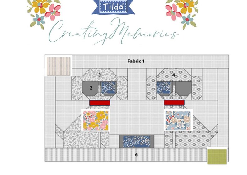 Tilda Pillow Kit, Dog Bench Pillow, Fabrics Included - Etsy