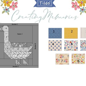 Tilda Pillow Tildas World Swimming Goose Pillow Pattern Instructions ...